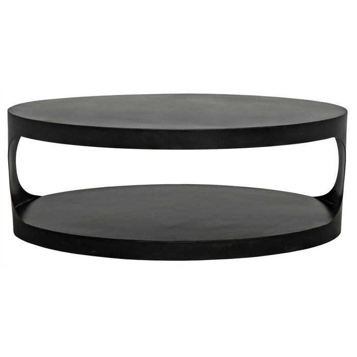 Noir Eclipse Oval Coffee Table | Perigold